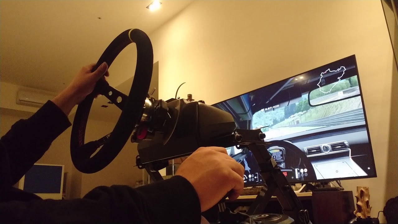 Gt sport #god's hand initial D style on nurburgring - YouTube