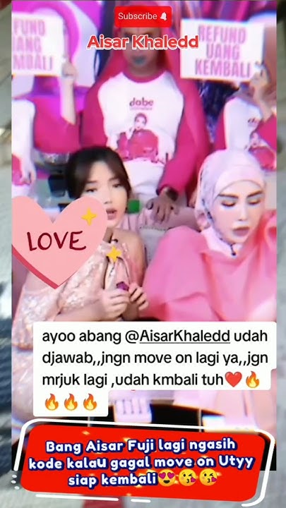 Bang Aisar Khaled Fuji Kasih Kode Nih Kalau Gagal Move On Uty Siap Kembali - YouTube