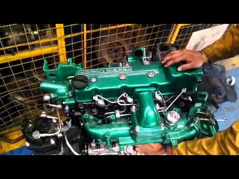 Nissan FD 46 TURBO. - YouTube