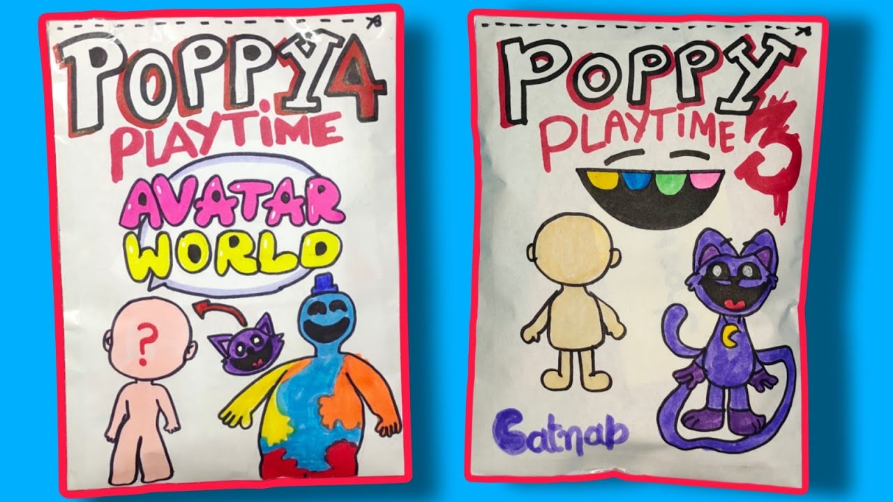 HOW TO MAKE DOEY/CATNAP REAL LIFE POPPY PLAYTIME 4 BLIND BAG!😱How I ...