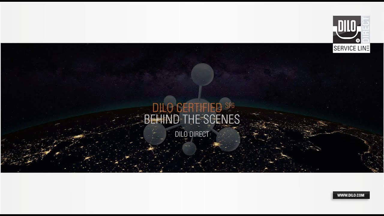 DILO Certified SF6 Gas - Behind the Scenes - YouTube