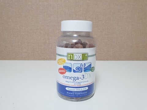 iHerb/Natural Dynamix (NDX), Omega-3 DX, 120 Gummies - YouTube