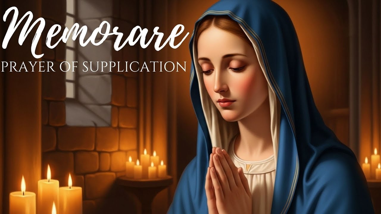 Memorare | Sacred Gregorian Chant | Prayer of Supplication to Mother ...