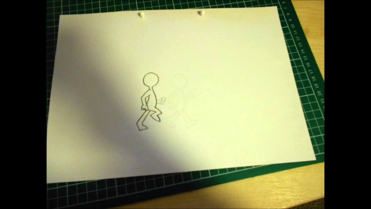 1st Year Animation Student - First Try Walking Sequence - YouTube