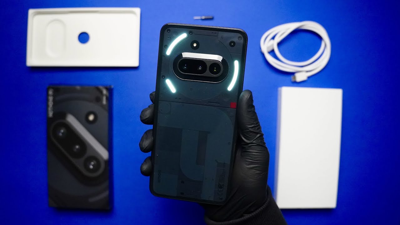 New Nothing Phone 3a (Black) | Unboxing & First Look! - YouTube