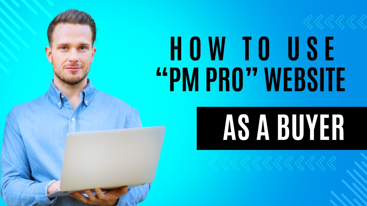 How to use PM PRO website as a Buyer | Amazon Proxy marketing - YouTube