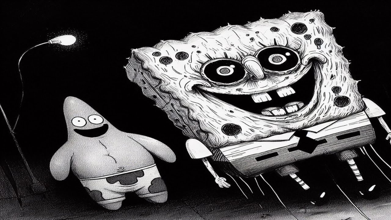 Cursed Ai Images Of Scary SpongeBob Balloon's Pt4 - YouTube