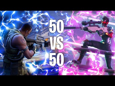 Fortnite 50 VS 50 V2 Gameplay "New 50 VS 50 Fortnite V2 Gamemode ...