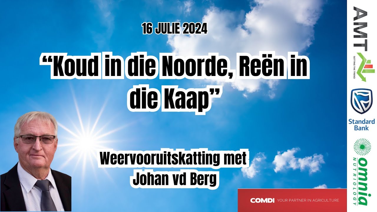 Koud in die Noorde, Reën in die Kaap | 15 Julie 2024 - YouTube