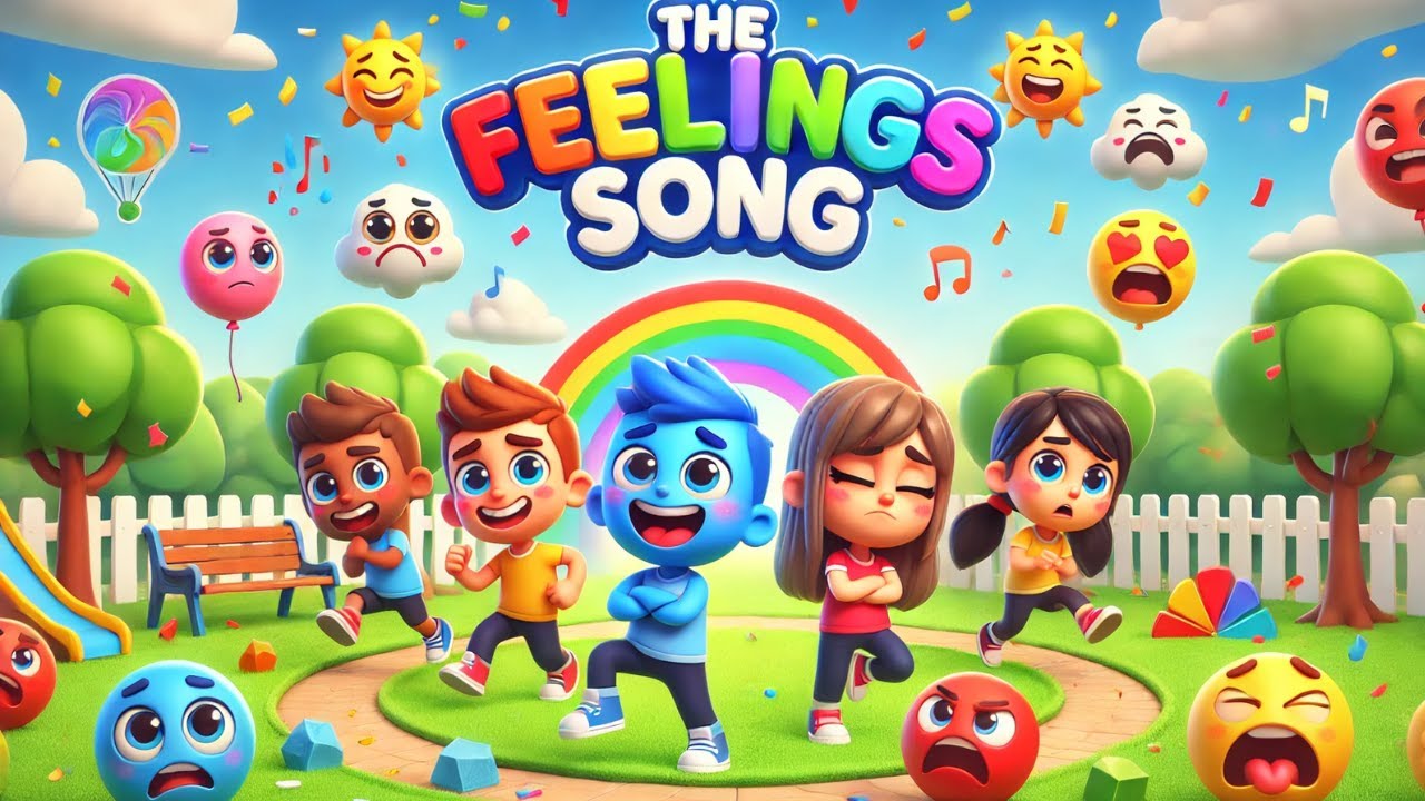 "The Feelings Song: Learn Emotions with Fun! 🎶 - YouTube