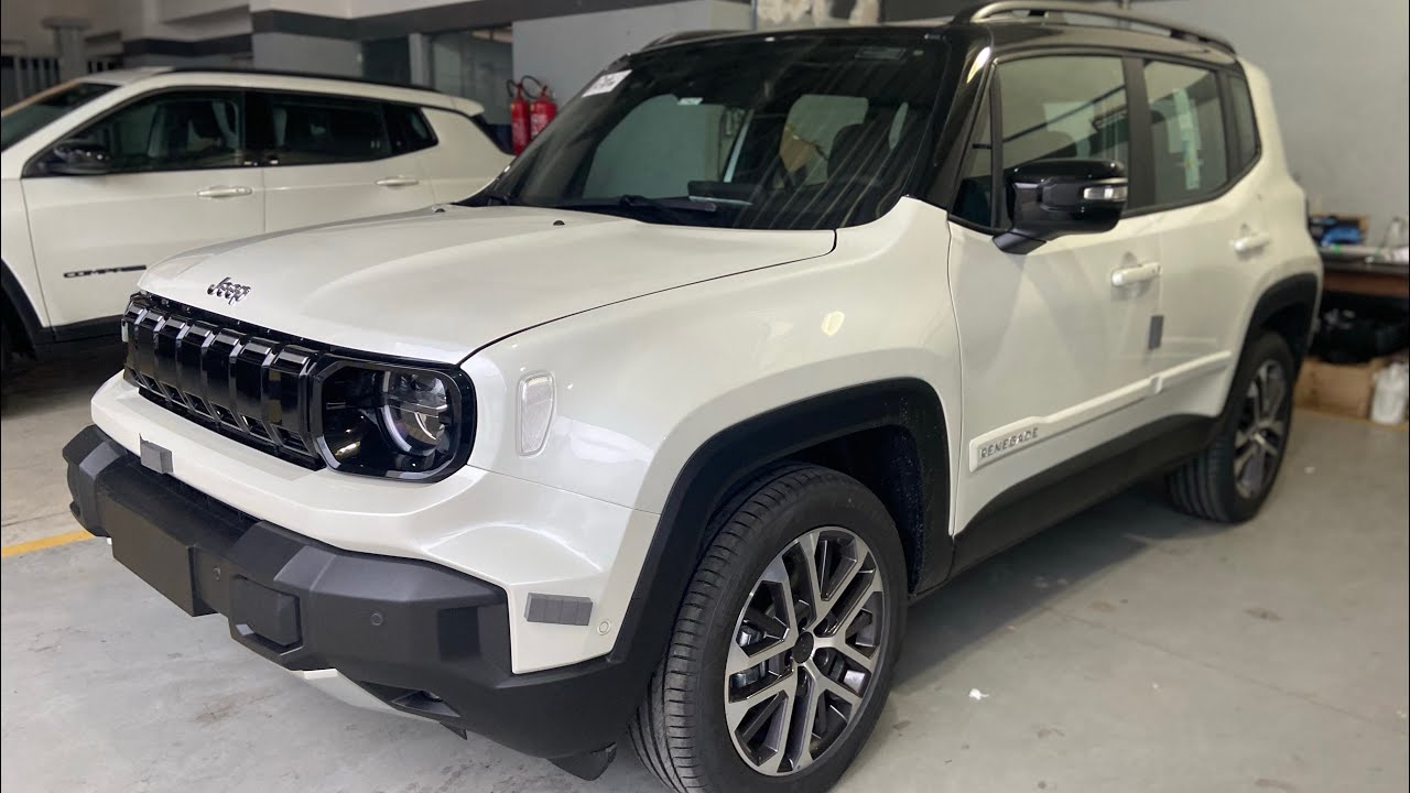 Review do Novíssimo Jeep Renegade Sahara 2027 Branco Polar - YouTube