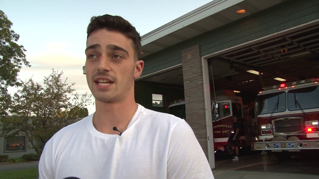 Antonio Rizzuto - Volunteer fireman in his spare time - YouTube