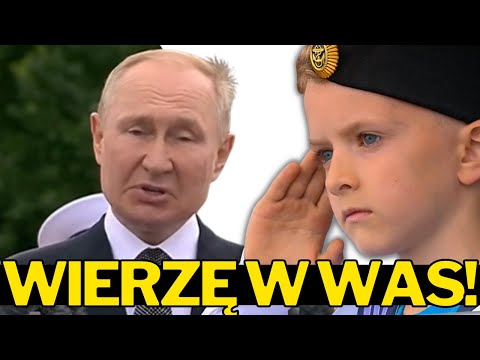 WYSTĄPIENIE PUTINA na święcie marynarki wojennej. STRASZY ŚMIERCIONOŚNĄ BRONIĄ