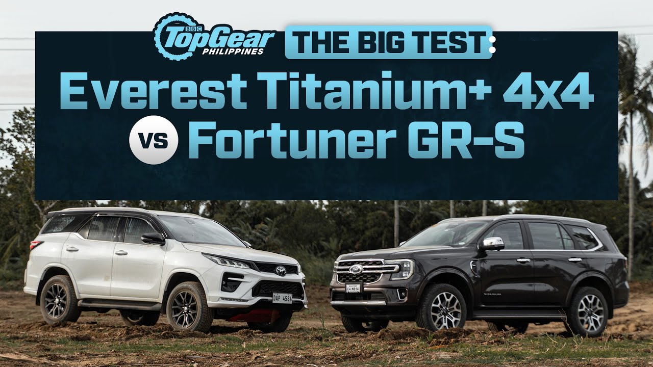 Ford Everest Titanium+ 4x4 vs Toyota Fortuner GR-S: 4x4 SUV Big Test ...