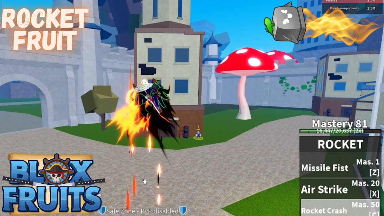 Rocket fruit is actually GOATED!!! - YouTube