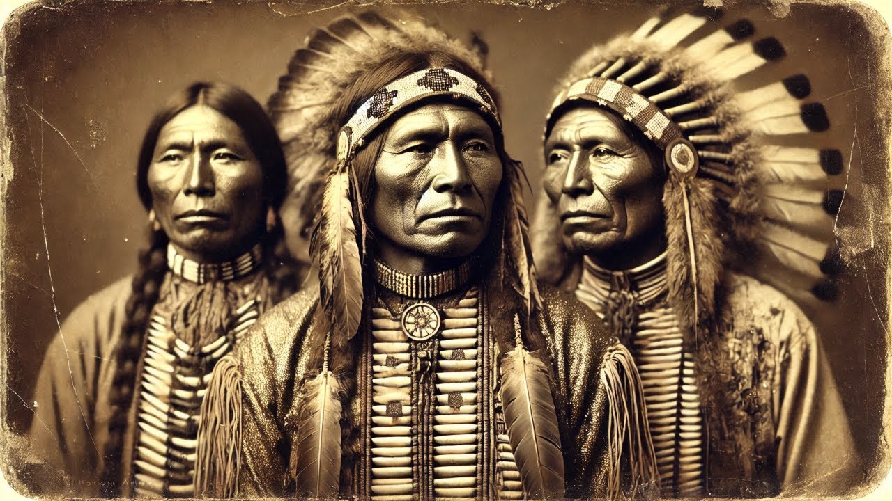 RESTORED RARE Photos of NATIVE AMERICANS That Were DISCOVERED! - YouTube