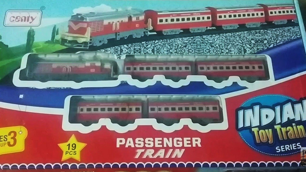 Unboxing and Testing New Centy Toy Train Set Rajdhani Express. - YouTube