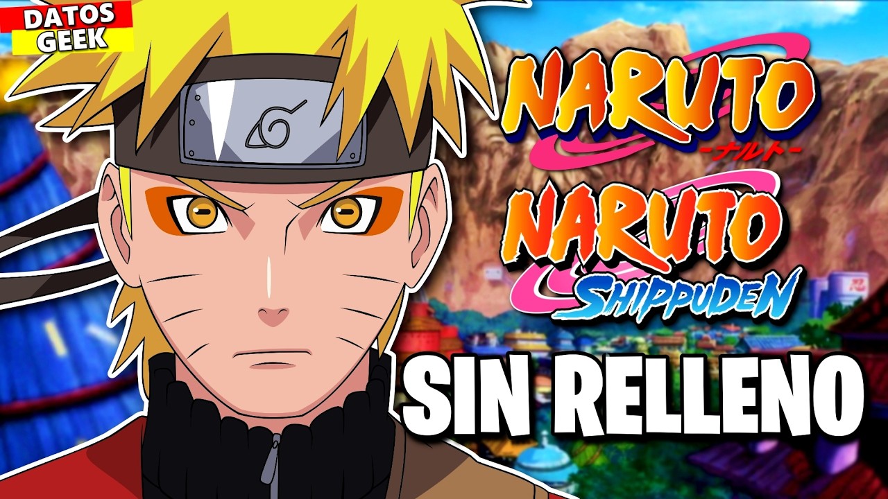 🍥 Guía Para Ver Naruto & Naruto Shippuden SIN RELLENO - YouTube