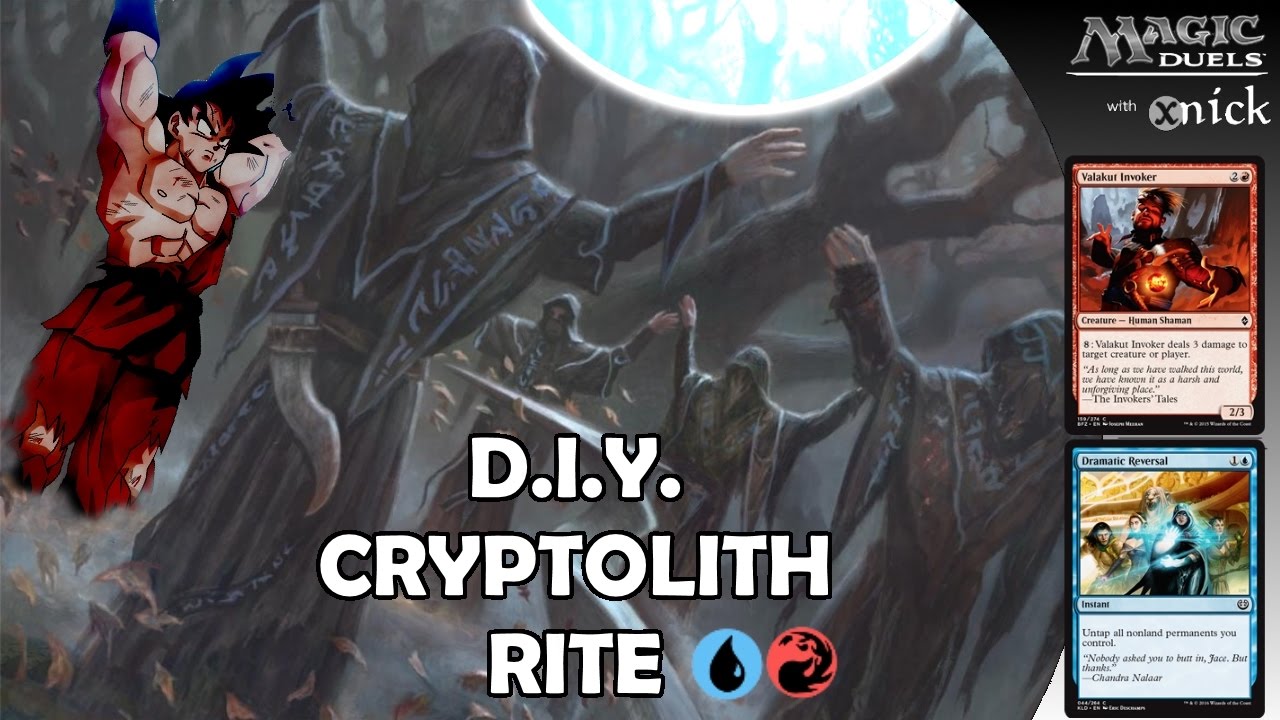 DIY CRYPTOLITH RITE ~ part 2 : Izzet - YouTube