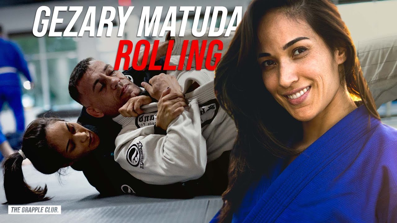 Gezary Matuda Rolling With BJJ Black/Brown Belts - YouTube