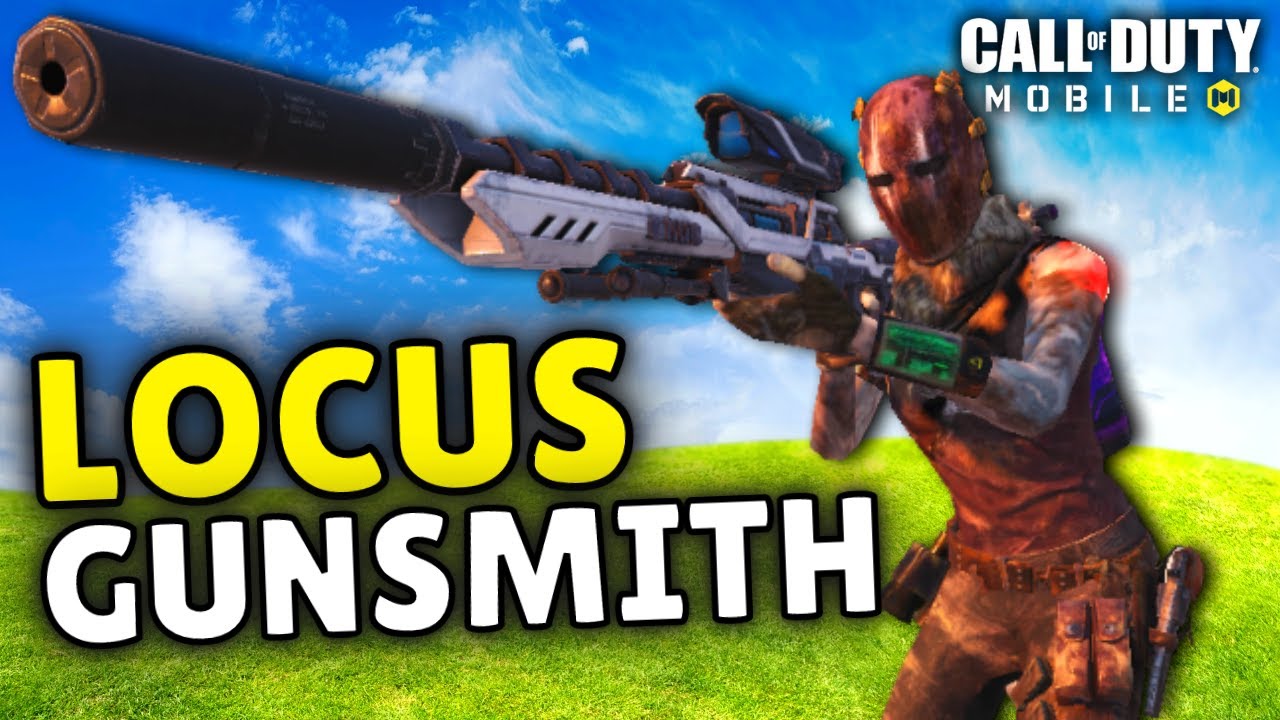 BEST LOCUS GUNSMITH IN COD MOBILE BATTLE ROYALE | FULL GAMEPLAY - YouTube