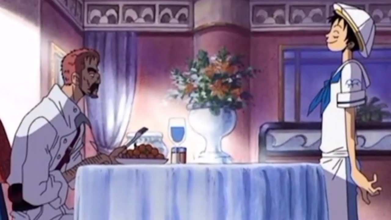 Luffy sendo o Luffy (roubando comida) - YouTube