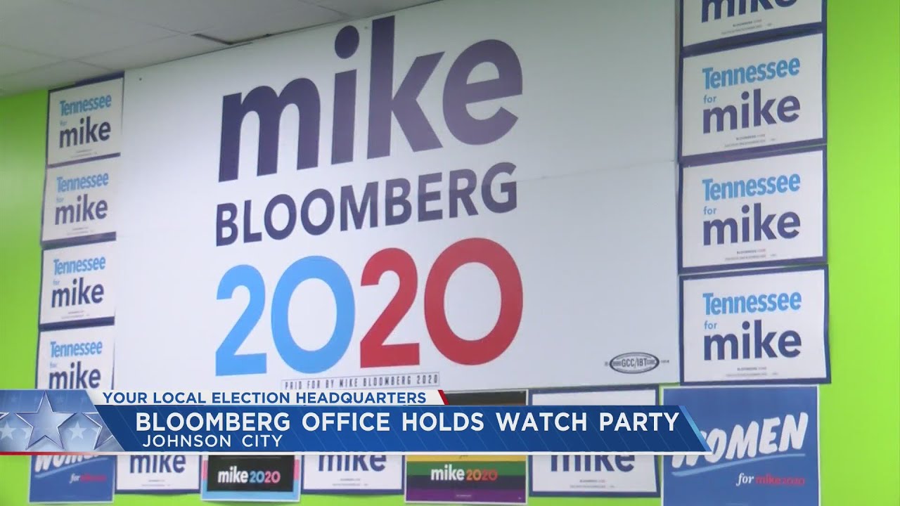 Bloomberg 2020 Campaign Office in Johnson City - YouTube