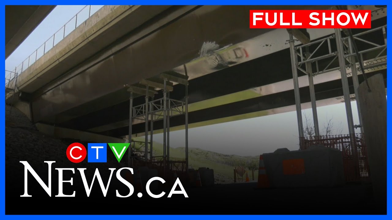 Whoop-Up Drive bridge damage assessment | CTV News Lethbridge at Five ...
