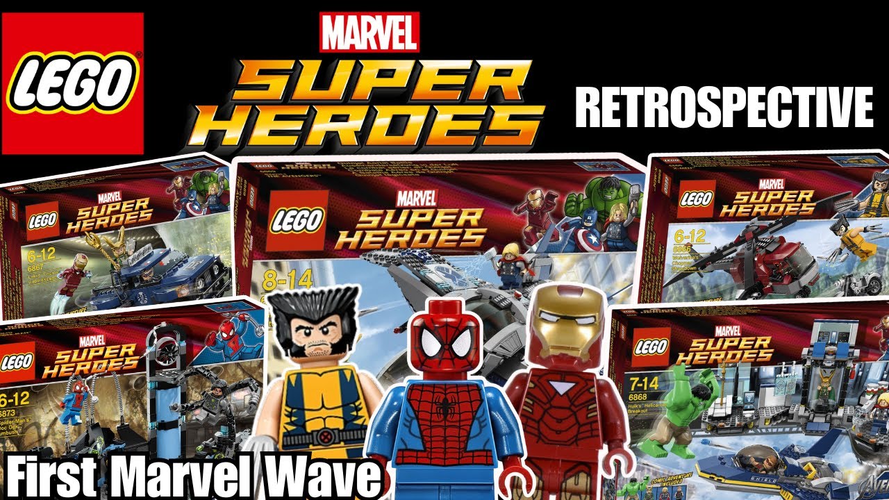 Lego Marvel (Retrospective) - The First Wave Ever Released - YouTube