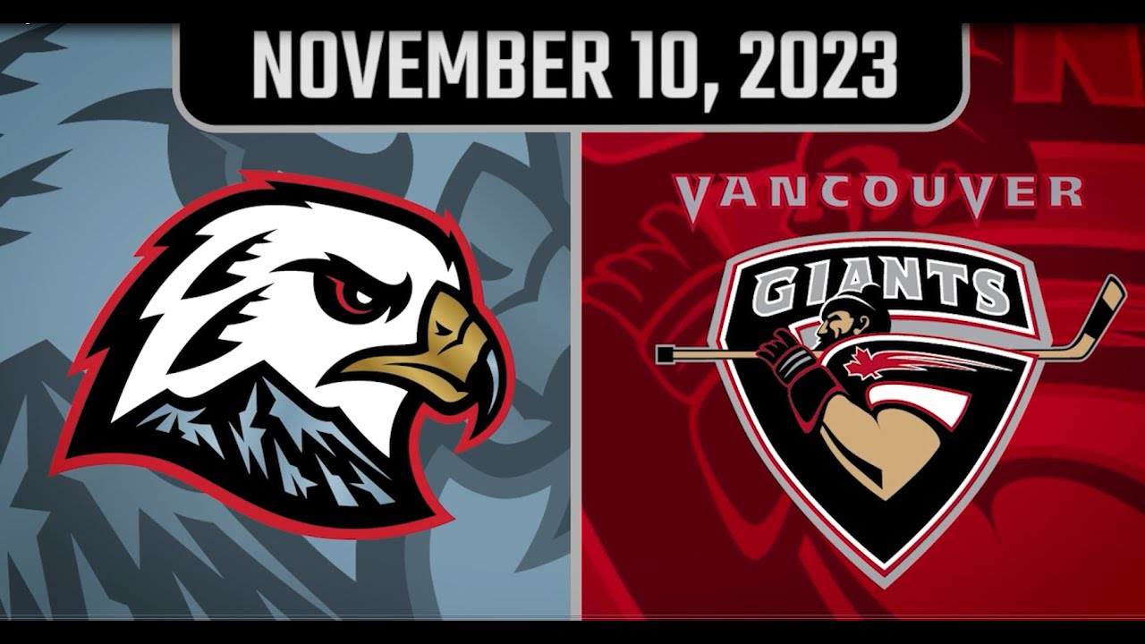 November 10, 2023: Western Hockey League Vancouver Giants vs. Portland ...