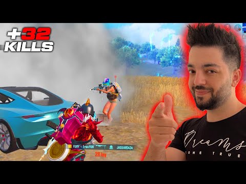 SONUNDA KILL REKORUMU KIRDIM + 32 KILLS - ONE MAN SQUAD PUBG Mobile