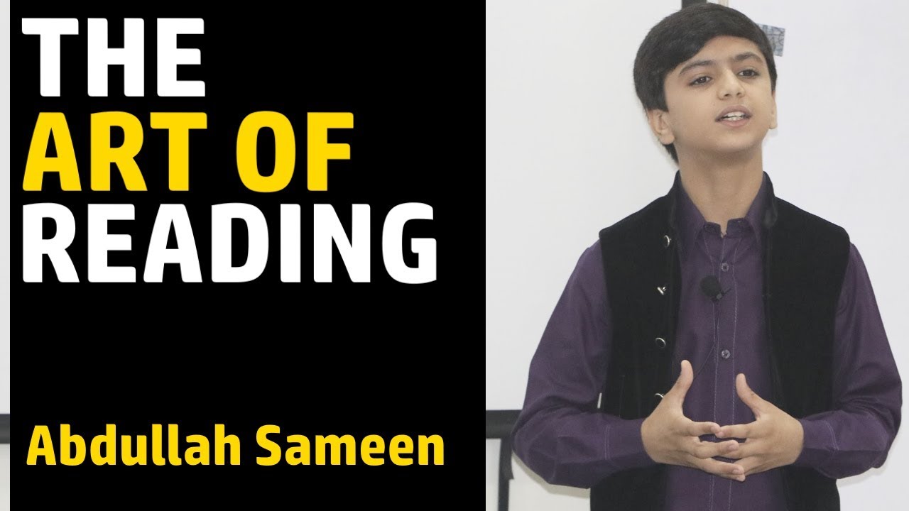 The Art of Reading | Abdullah Sameen - YouTube