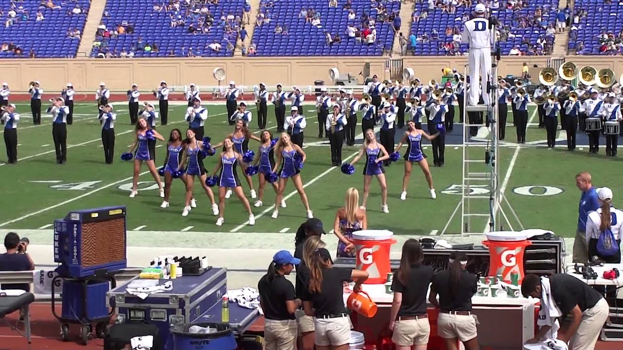 Duke Dancing Devils Football Halftime 9/20/14 - YouTube