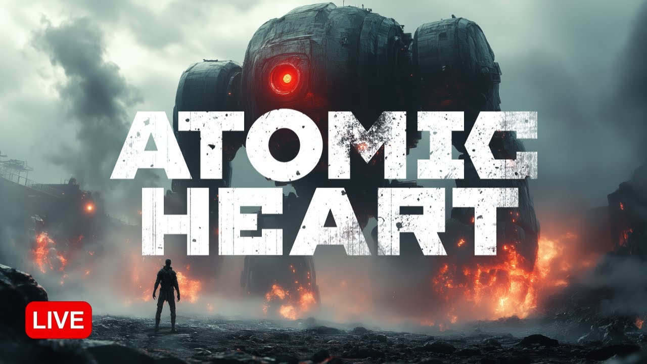 💢LIVE - ATOMIC HEART, WITH THE COACH! - TRAPZILLA VS THE ROBOT HORDE - YouTube