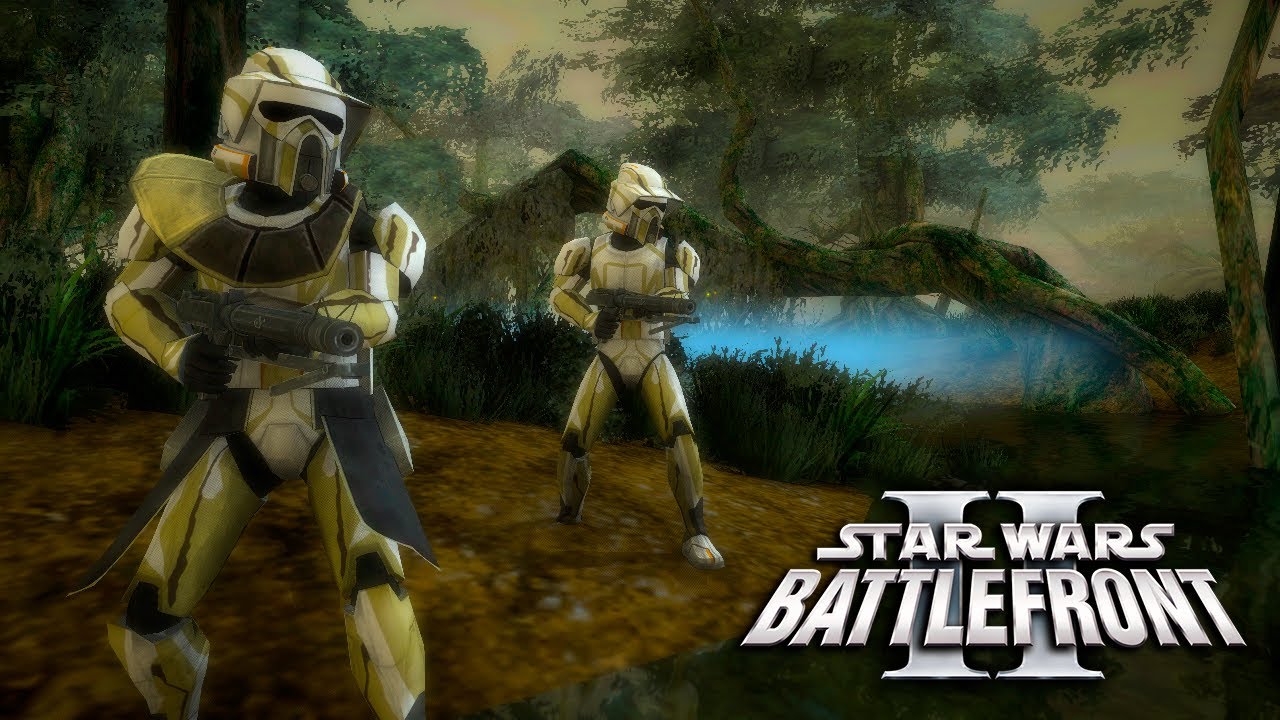 Star Wars: Battlefront II - Dagobah - ARF Commander Trauma - Clone Wars ...
