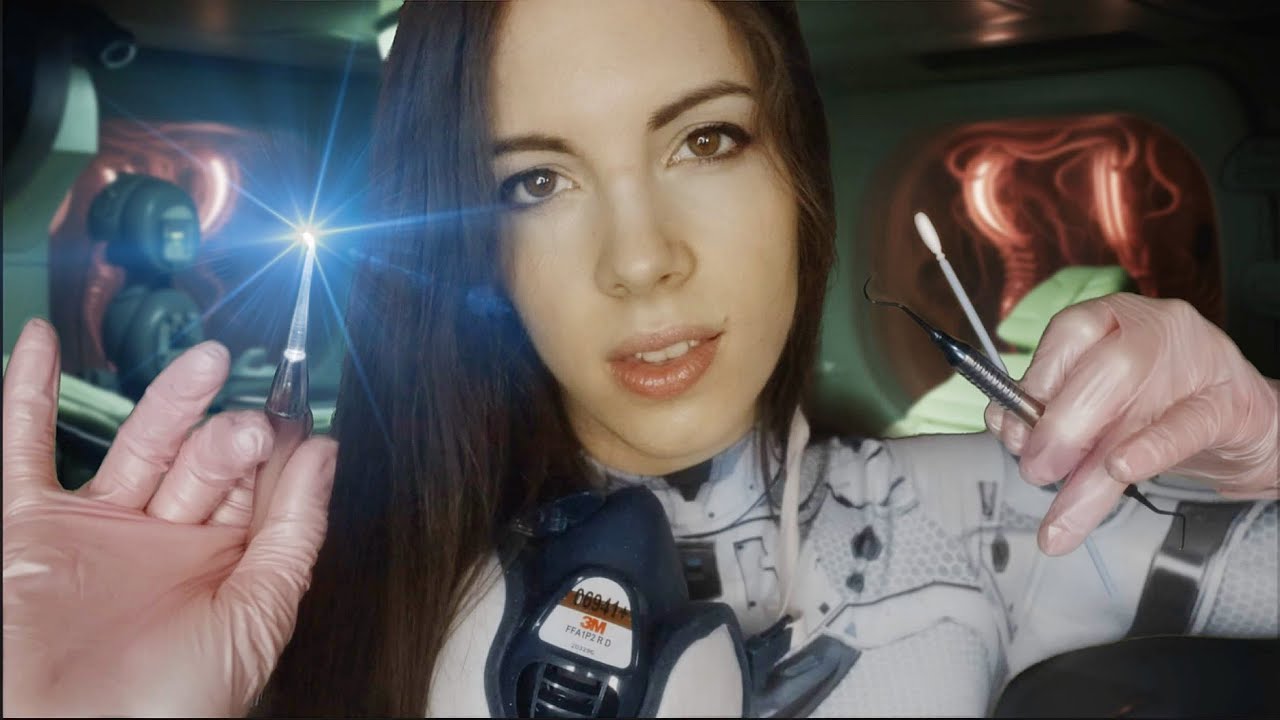 Asmr Alien Ear Exam Ear Cleaning And Measuring 👂 Youtube
