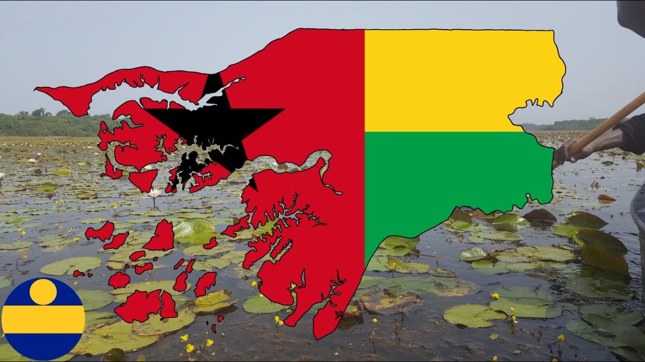Guinea-Bissau Flag Map Speedart 🇬🇼 - YouTube