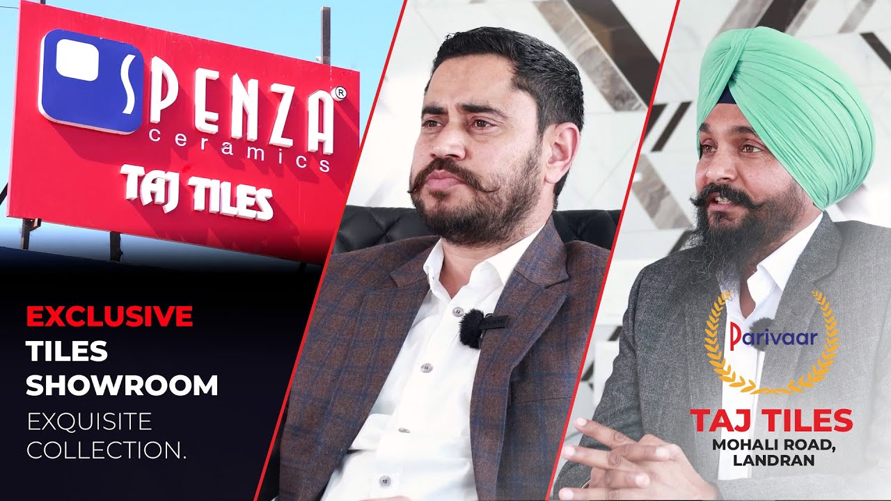 Exclusive Spenza World Tiles Showroom in Mohali, Punjab | Taj Tiles ...