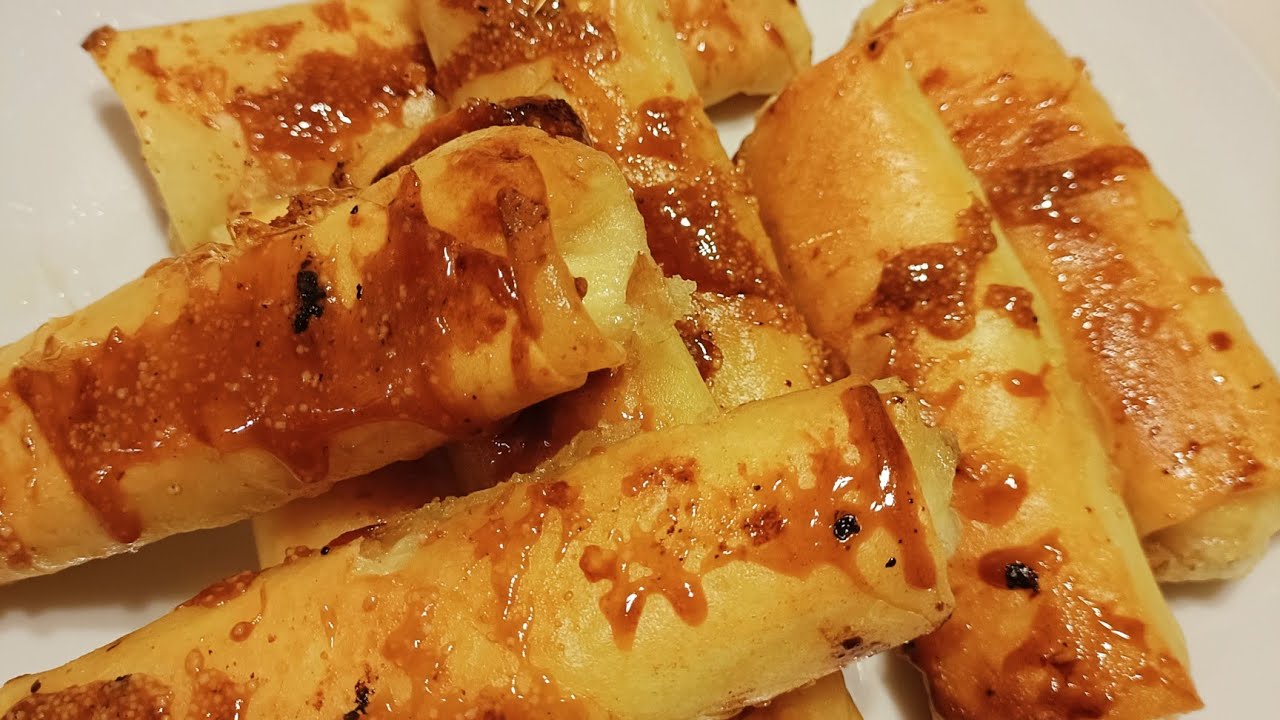 Quick and easy Turon recipe/ healthier version #turon - YouTube