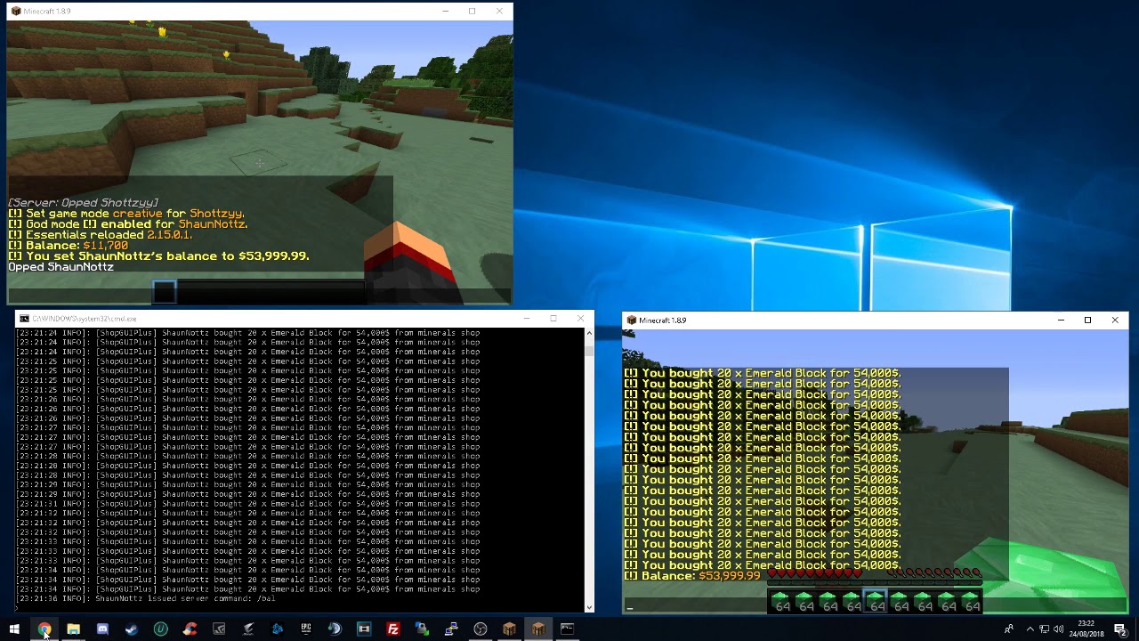 EssentialsX / ShopGUIPlus DUPE FIX & METHOD [FREE] - YouTube