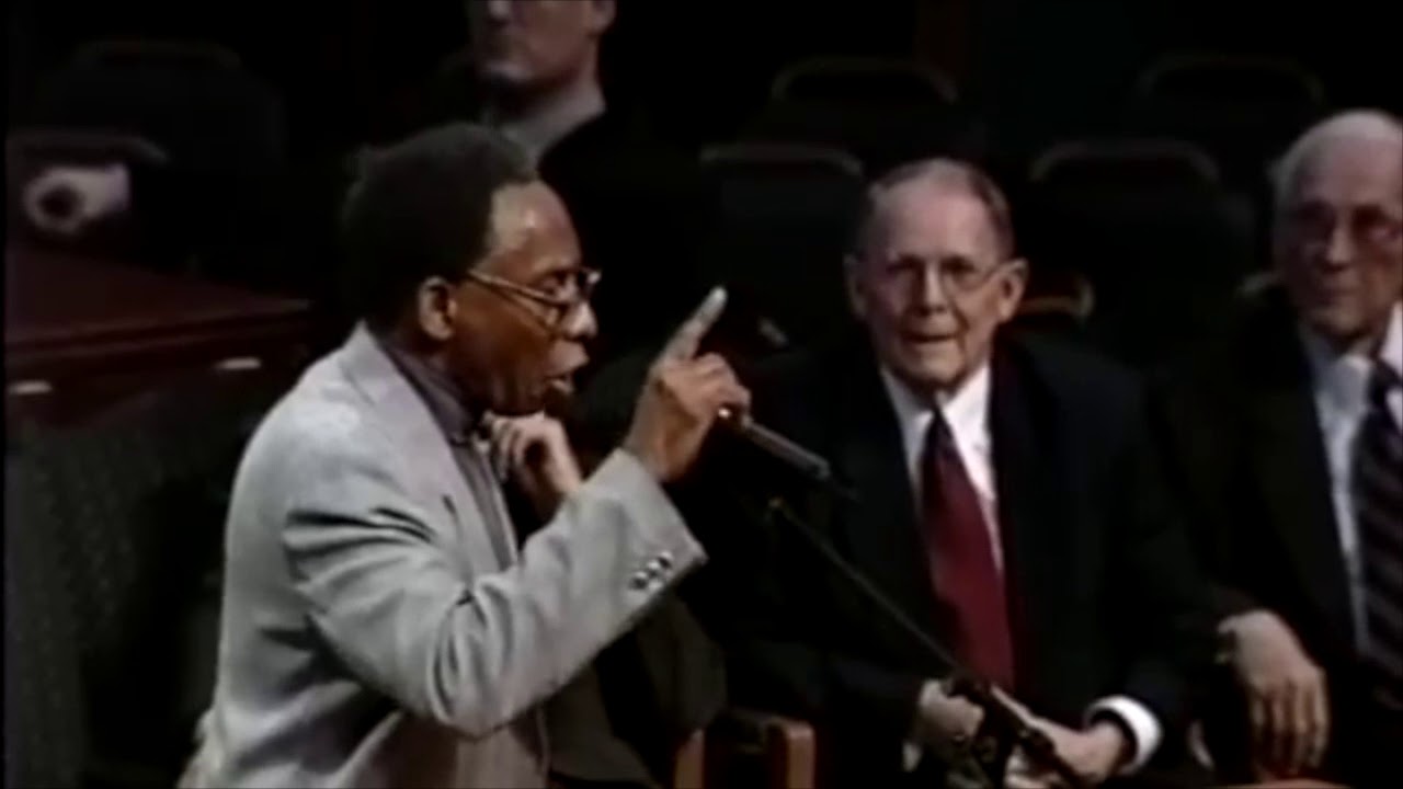 Elder Johnny James (Sermon Jam) Amazing! BOTT 1999 - YouTube