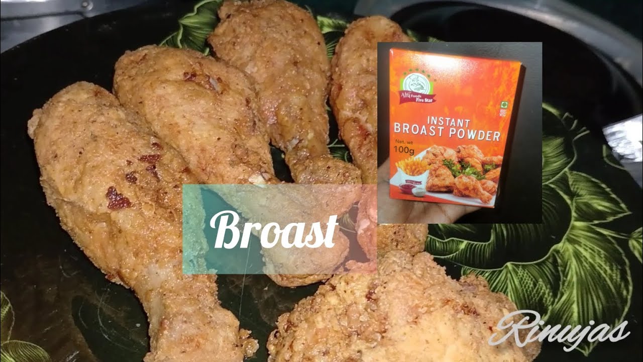 Broast powder ഉപയോഗിച്ച് broast ഉണ്ടാക്കി നോക്കിയാലോ tasty - YouTube