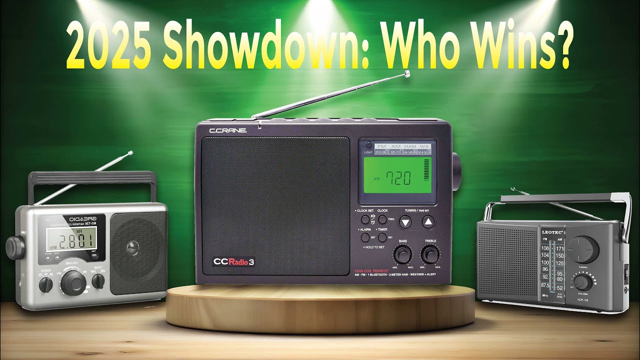 Top 5 Best Portable Radios of 2025 | Best AM/FM, Bluetooth & Emergency ...