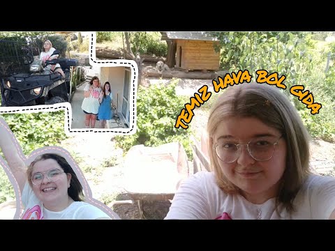 dağ evine gittim çok riskli oldu || atv bindim, oksijenin fazlası zarardır 👩‍❤️‍💋‍👩