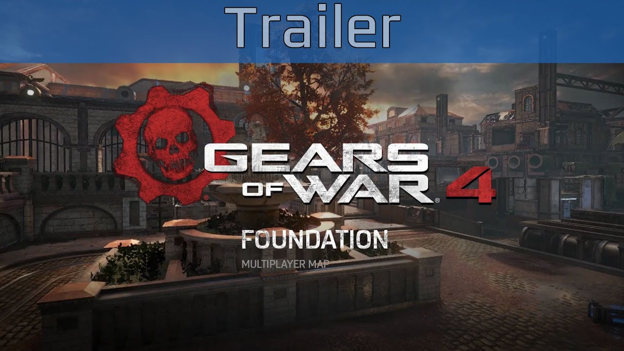 Gears of War 4 - Foundation Multiplayer Map Flythrough [HD 1080P] - YouTube