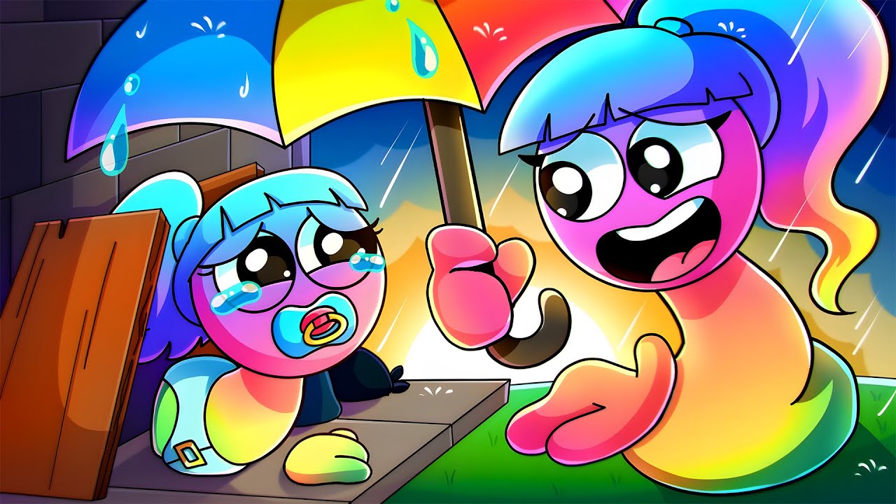 SPRUNKI RAINBOW OC- ABANDONED at BIRTH! Incredibox Sprunki Animation ...