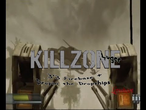 (#53) Walkthrough Killzone 1 with Luger '3 3 Firebase+Drop the Dropship ...