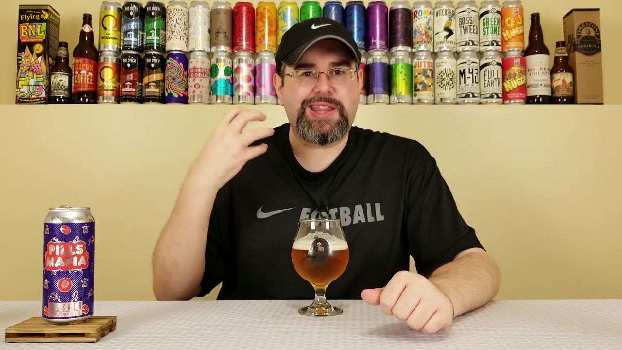 Pills Mafia (German Pilsner) | Thin Man Brewery | Beer Review | #124 ...