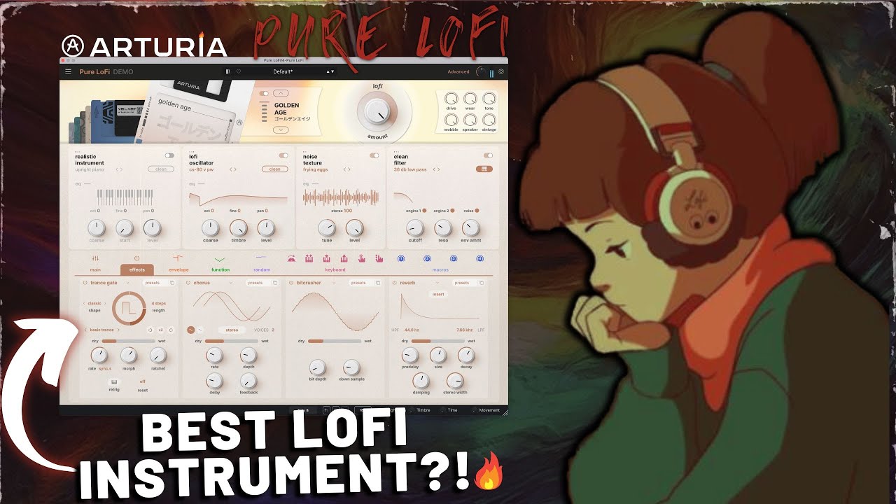 🎧 Ultimate LoFi Sound Design With Arturia's New VST Instrument! 🔥 - YouTube