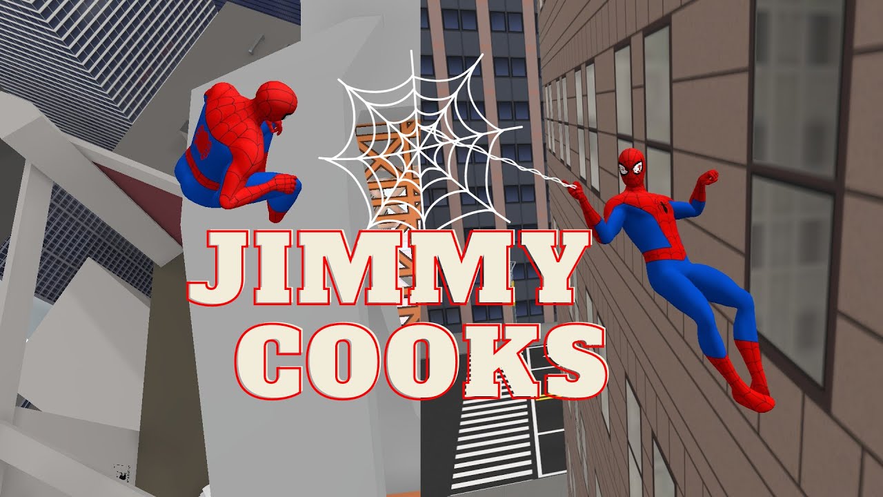 JIMMY COOKS | The ULTIMATE Spider-Lair (VrChat FBT) - YouTube